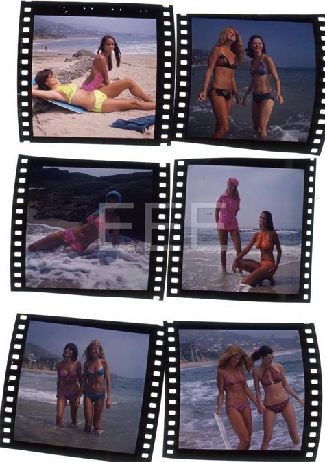 6 Sexy 1970s Bikini Fashion Models Harry Langdon Transparency W Rights