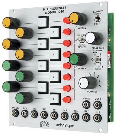 Модульный синтезатор Behringer Mix Sequencer Module 1050 купить с