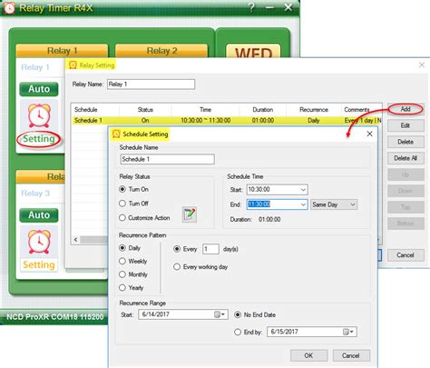 Control Channel ProXR Relay Board With Relay Timer R X NCD Io