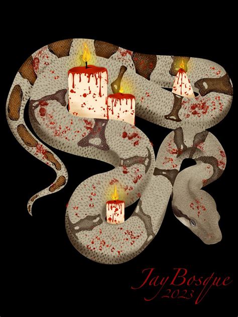 8x115” Python Art Print Jurassic Reptile Supply