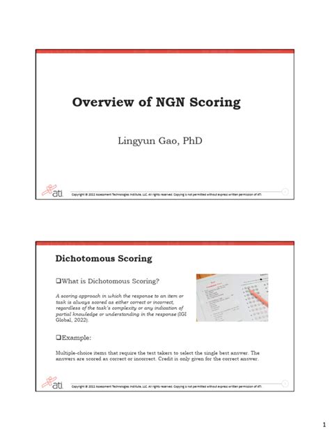 Overview Of Scoring Methods 224 Download Free Pdf Multiple Choice