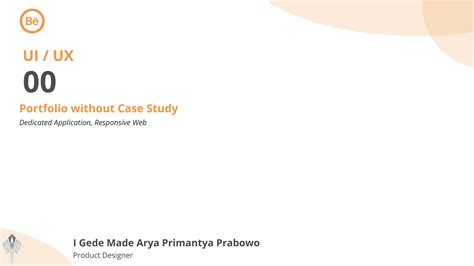 UI UX Portfolio Without Case Study On Behance