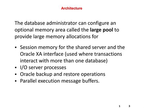 Oracle Architechtureppt