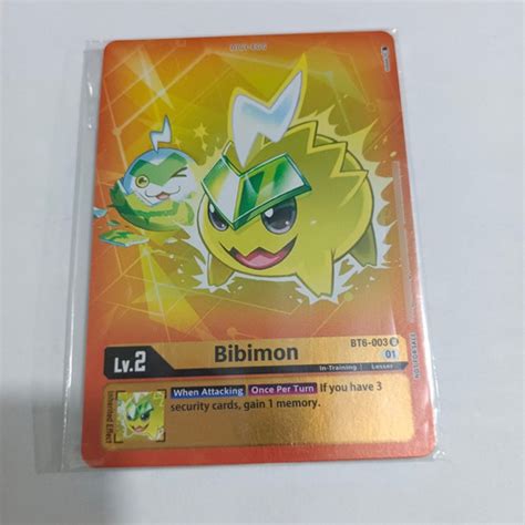 Bibimon Box Topper Bt8 089 Carta Digimon Tcg Mercadolibre