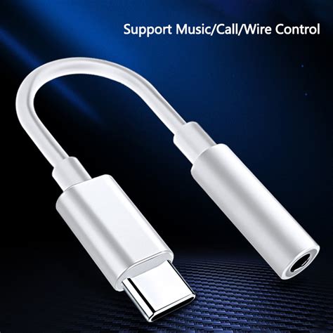 Usb Type C ถง มม อะแดปเตอร Aux Type C แจคสายสญญาณเสยงสาหรบ Huawei Type C earphone