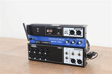 Soundcraft Ui Ch Remote Controlled Digital Mixer Reverb