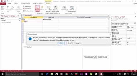 How To Generate A Custom Auto Number In Access Database Youtube