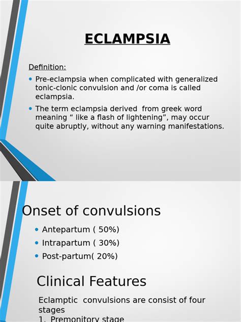 Stages Of Eclampsia Explained Pdf