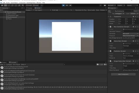 Ros Bridge Connecting But Not Messages Being Received · Issue 346 · Siemensros Sharp · Github