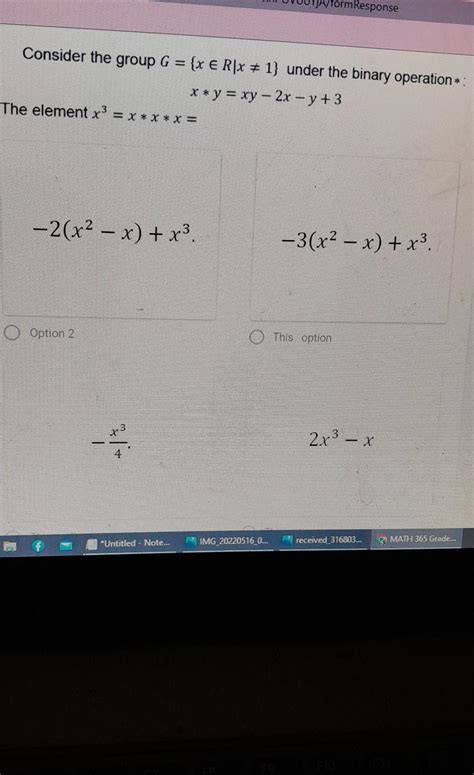 Solved Consider The Group G {x∈r∣x 1} Under The Binary