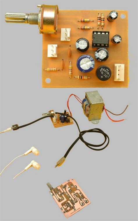 Tda2822 Audio Amplifier Circuit Circuit Diagram