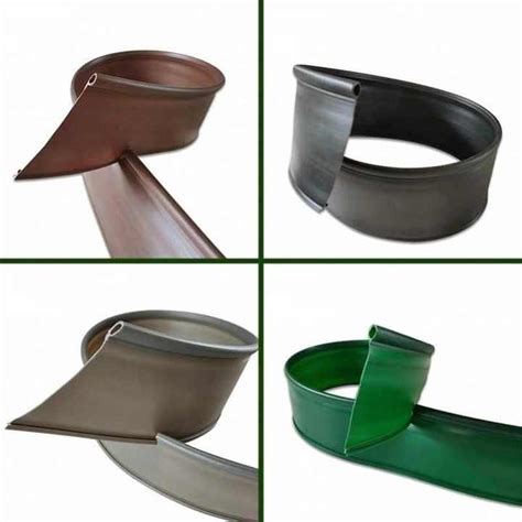 Horticultural Plastic Grass Boundary Landscape Edging For Garden Heavy Duty Edging Fence Border