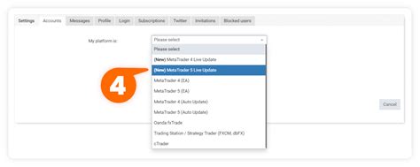 MetaTrader 5 Connection Methods Myfxbook Help