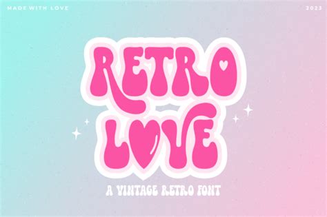 Retro Love Font Download Free Font
