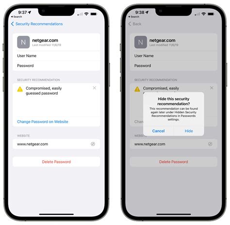 Ios 154 Beta Adds Option To Hide Icloud Keychain Security Recommendations Macrumors