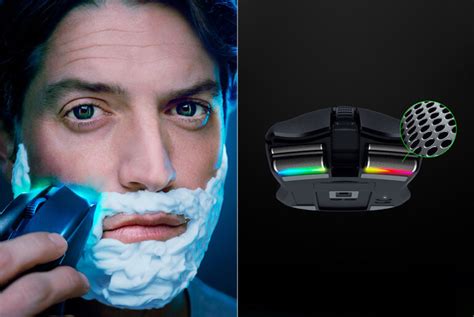 Razer Razer Is Worlds First Shaving Mouse Powered By Chroma Rgb Techeblog