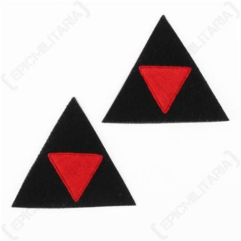 Ww2 British 3rd Infantry Divisional Patch Pair Epic Militaria