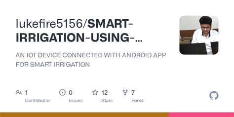 Github Lukefire Smart Irrigation Using Artificial Intelligence And Iot An Iot Device