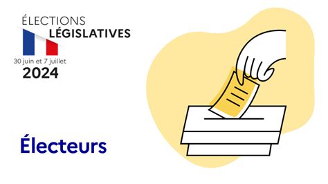 Élections Législatives 2024 Je Suis électeur Actualités