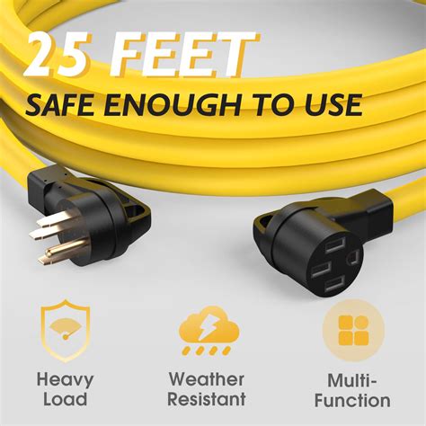 Tooliom 50 Amp Generator Cord Nema 14 50p14 50r 50 Amp