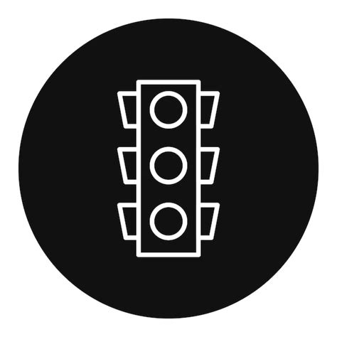 Premium Vector Traffic Signal Vector Illustration