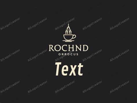 우아한 타이포그래피로 온라인 텍스트 로고 메이커 제작 Ailogocreator