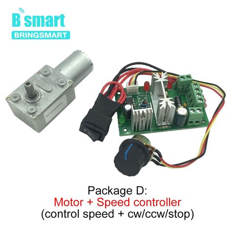Bringsmart JGY-370 червячный мотор 24 в 12 В DC мотор мотор 12 Вольт ...