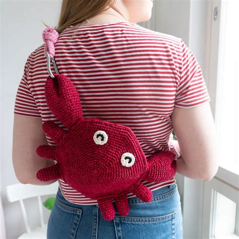 Casper The Crab Bag Crochet Pdf Pattern Garnknuten