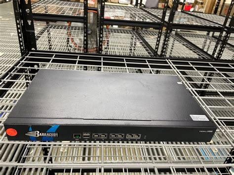 Used Barracuda Networks X300 Vpn Firewall Network Security 6x 1gbe Port