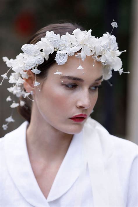 Flower Crown Veil Flower Crown Wedding Bridal Crown Flower Crowns Headpiece Wedding Wedding