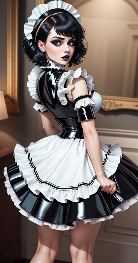 Goth Latex Maid 18 By N Cog Nito On Deviantart