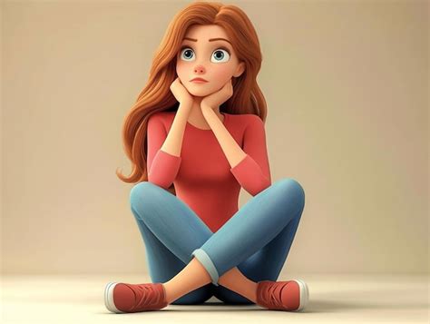 3d Cartoon Concept Premium Ai Generated Image