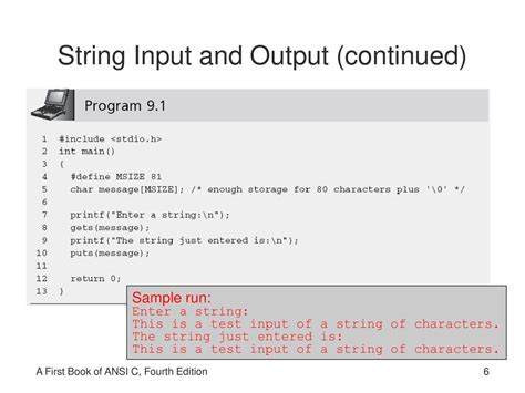 A First Book Of Ansi C Fourth Edition Ppt Download