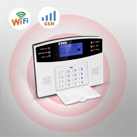 Smart Alarm 433mhz Wireless Wire Gsm Burglar Alarm System Smart Home