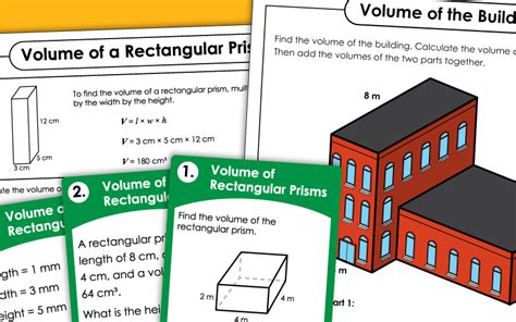 Volume Of Rectangular Prisms Metric Activity Twinkl Worksheets Library