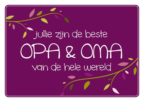 Opa And Oma Beeldschrift Shop
