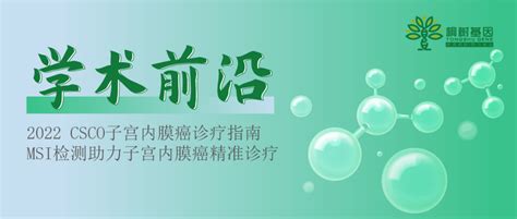 2022 Csco子宫内膜癌诊疗指南丨msi检测助力子宫内膜癌精准诊疗 知乎
