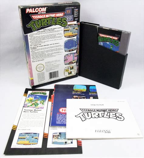 Nintendo Nes Teenage Mutant Hero Turtles Palcom Software Pal Version
