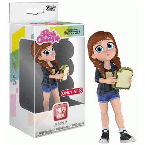 Funko Rock Candy Wreck It Ralph 2 Comfy Princess Anna Exclusive Acb
