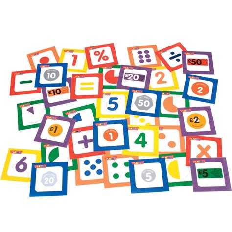 Playm8 Instruction Cube Numeracy Cards