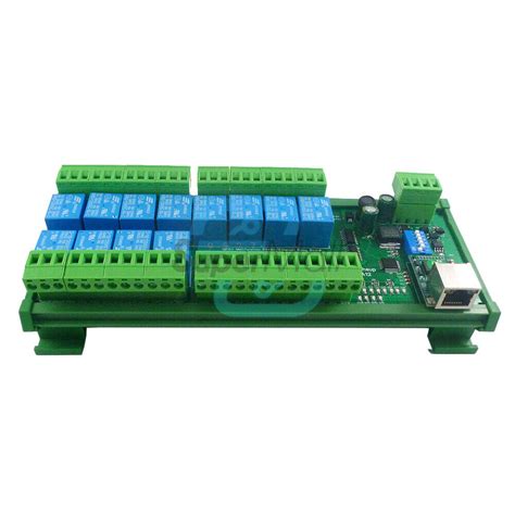 DC 12V 24V Ethernet RS485 Relay Switch Module Modbus Ubuy India