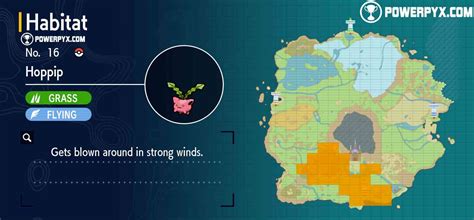 Pokemon Scarlet And Violet Hoppip Location