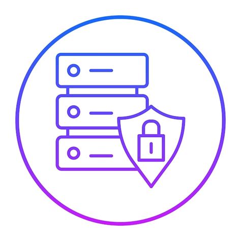 Premium Vector Data Security Vector Illustration