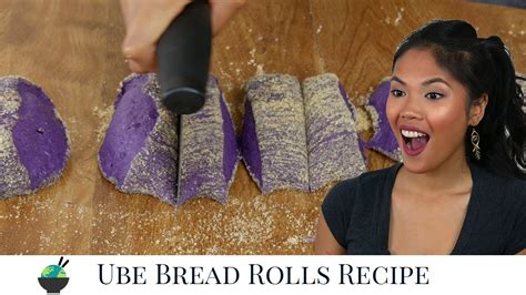Pandesal Recipe How To Make Ube Bread Filipino Purple Yam Bread