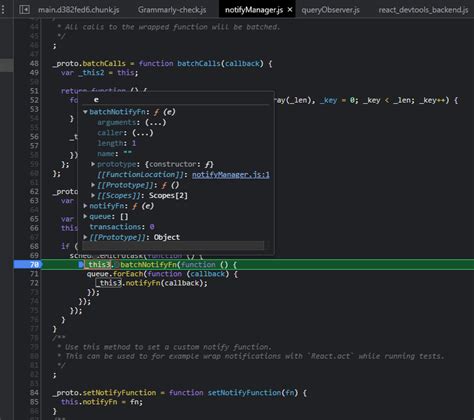 The Callback Of The Usequery Function Causes Batch State Update In The
