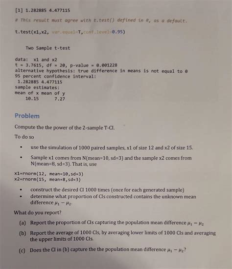 Solved Let Xi Xi1 Xi2 Xini I 1 2 Be Two Independent Chegg Com