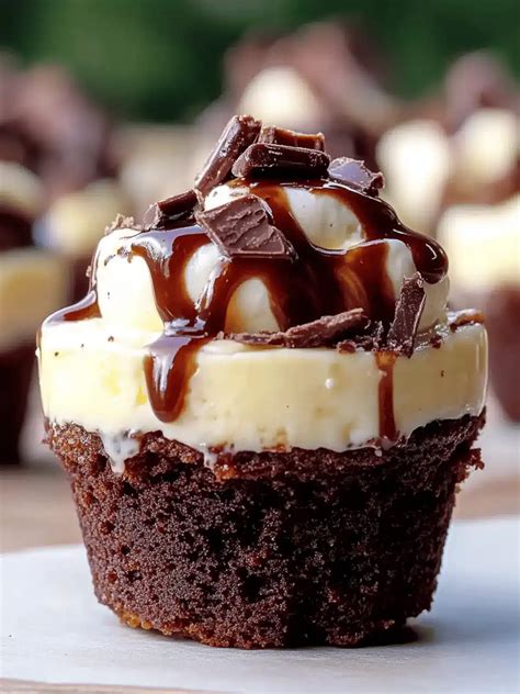 Decadent Loaded Brownie Cheesecake Cups Youll Adore Quickest Recipes