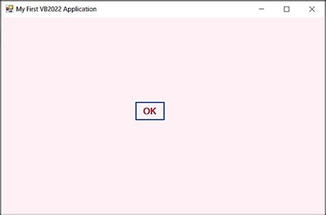Lesson 2 Designing The User Interface VB2022 Tutorial