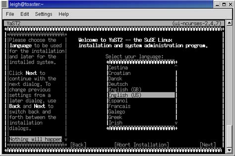 Installing Suse Linux 73 On A 7043 140 A Walkthrough