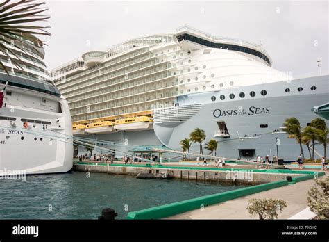 Oasis Of The Seas Owned By Royal Caribbean International Is Being